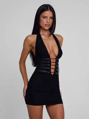 OUTCAST Sawyer Mini Dress - Black