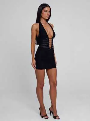 OUTCAST Sawyer Mini Dress - Black