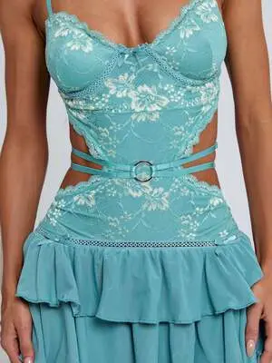 OUTCAST Santana Mini Dress - Blue