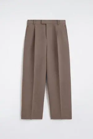 Cos Linen-blend Relaxed-fit Wide-leg Pants