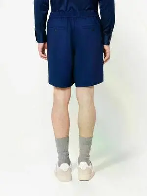 AMI Paris Straight-leg Wool Shorts