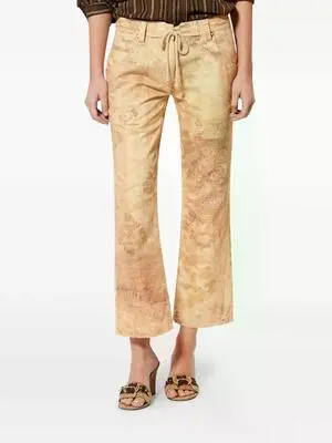Isabel Marant Étoile Camila Abstract Pattern Trousers