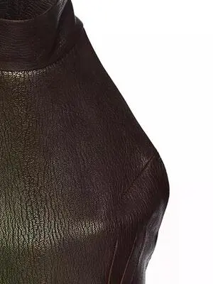 Magda Butrym High-neck Leather Top