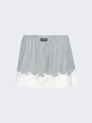 Miu Miu Jersey Seta Mini Skirt