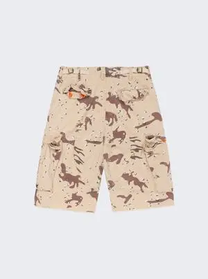 HELLSTAR Camo Shorts - Brown