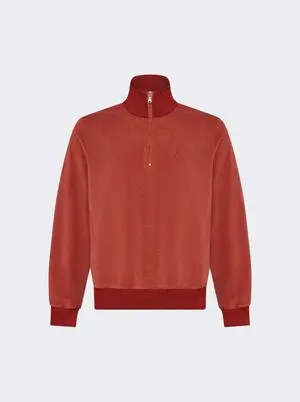 AMAN TENNIS CLUB Terry Half-zip Sweatshirt