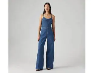 LEVI'S Bustier Denim Jumpsuit - Smashing