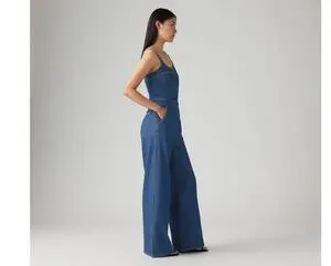 LEVI'S Bustier Denim Jumpsuit - Smashing