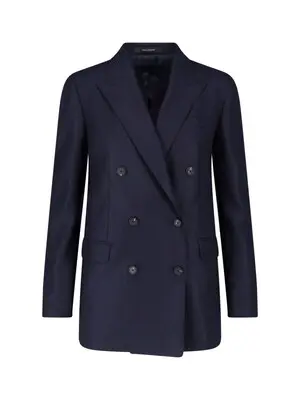 Tagliatore J-jasmine Double-breasted Blazer - Blue