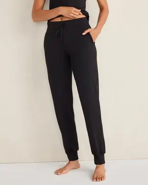 HAVEN WELL WITHIN Balance Drawstring Joggers - Black