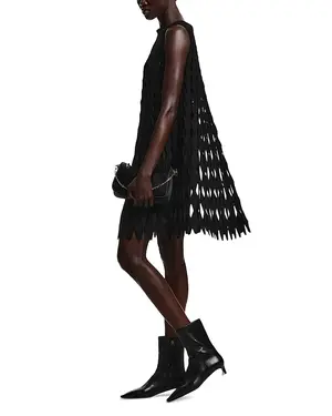 Emporio Armani Perforated Shift Dress