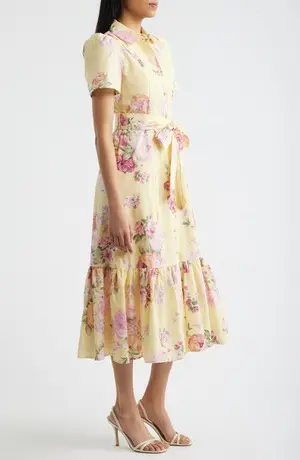 Anne Klein Floral Shirtdress