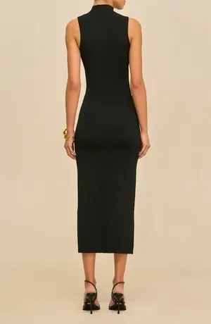 Cult Gaia Ambar Cutout Sleeveless Dress - Black