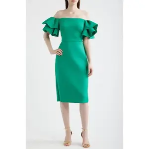 Eliza J Ruffled Cocktail Dresses