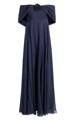 Sachin & Babi Rebecca Rosette Gown
