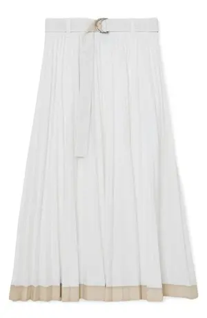 REISS Allora Pleated Skirt