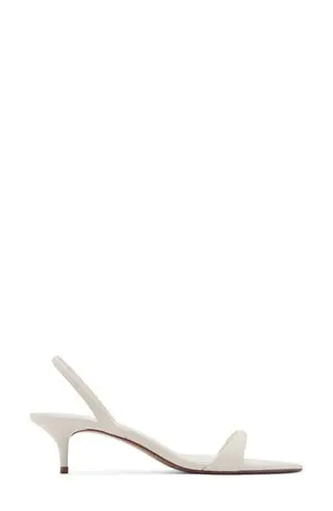 Mango Kitten Heel Slingback Sandal