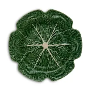BORDALLO PINHEIRO Cabbage Charger Plate, Set Of 2