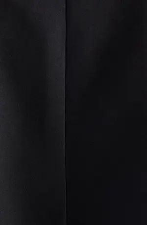 Balenciaga Wool & Silk Crepe Babydoll Minidress