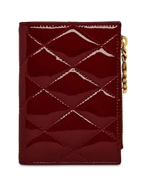 Saint Laurent Cassandre Bijou Bi-fold Wallet - Grenade