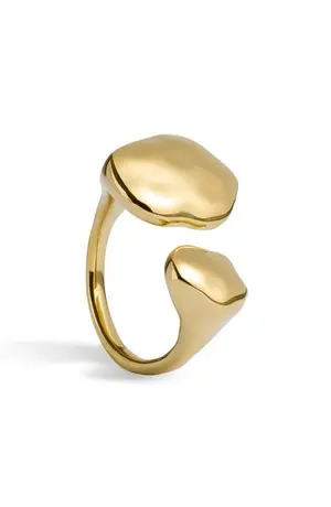 Monica Vinader Odyssey Open Ring - 18k Gold Vermeil