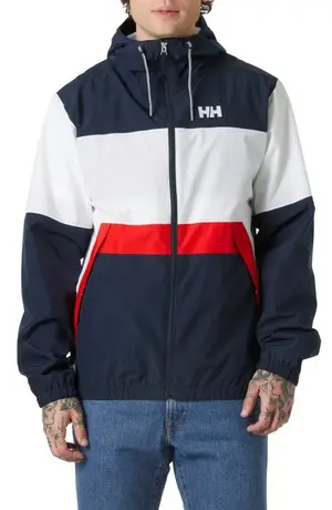 Helly Hansen Waterproof Rain Jacket - Navy