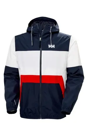 Helly Hansen Waterproof Rain Jacket - Navy