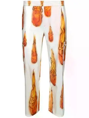 CASELLA MEYER Spirit Drops Trousers - White