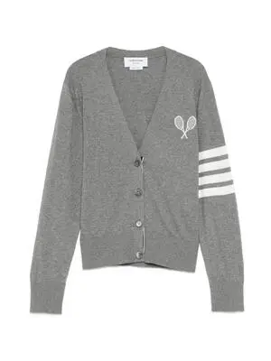 Thom Browne Button Detailed Cardigans For Women