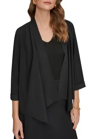 Donna Karan New York Open Front Jacket