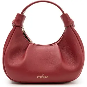 LA PORTEGNA Anita Hobo Bag - Raspberry