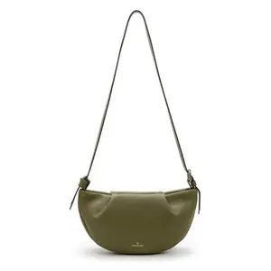 LA PORTEGNA Claudia Adjustable Strap Shoulder Bag - Forest