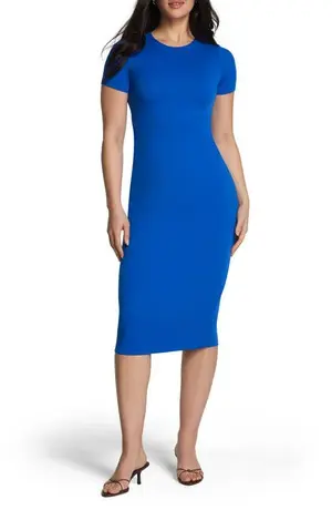 Spanx Ponte Crewneck Midi Dress - Current