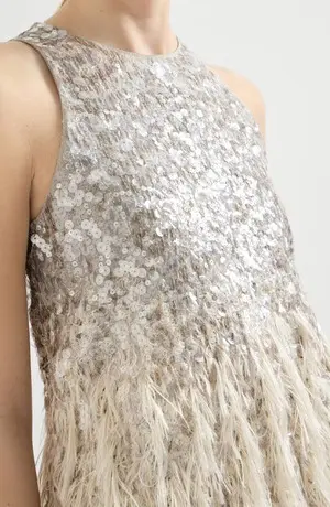 Brunello Cucinelli Dégradé Mini Dress