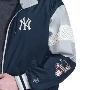 PRO PLAYER New York Yankees Legacy Lightweight Full-zip Hooded Jacket