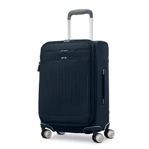 SAMSONITE Silhouette 18 Expandable Carry-on Spinner Luggage - Deep Navy