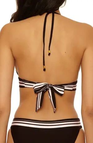 Trina Turk Bougainvillea Halter Bikini Top