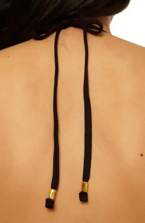 Trina Turk Bougainvillea Halter Bikini Top