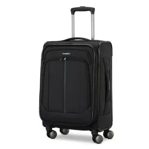 SAMSONITE Ascella 4 Softside Expandable 20" Carry On Spinner Luggage - Black