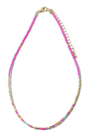 ERIN MCDERMOTT JEWELRY Beaded Necklace - Pink