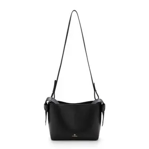 LA PORTEGNA Paulita Crossbody Bag - Black