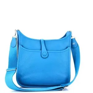 Hermès Evelyne Bag Gen Iii Clemence Pm - Blue
