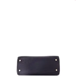 Hermès Kelly Handbag 25 Black Togo With Gold Hardware