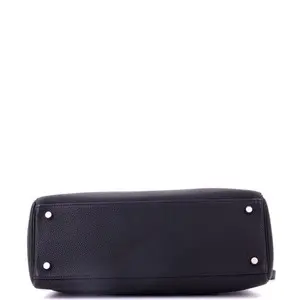 Hermès Kelly Handbag Togo With Palladium Hardware 32 - Black