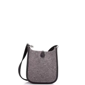 Hermès Evelyne Bag Gen Iii Felt Tpm - Grey