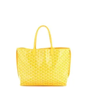 Goyard Anjou Reversible Tote Coated Canvas Pm - Yellow