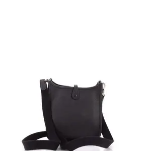 Hermès Evelyne Bag Gen Iii Epsom Tpm - Noir