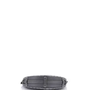 Goyard Hirondelle Shoulder Bag Coated Canvas And Leather - Grey