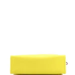 Hermès Herbag Zip Leather And Toile 31