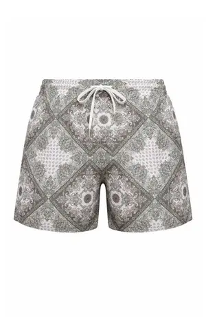 IVY SWIMWEAR Denali Printed Board Shorts - Green